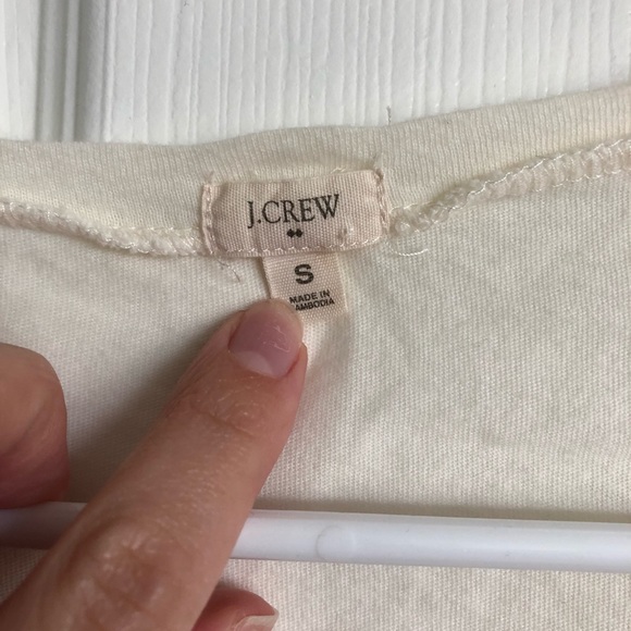 J. Crew | Tops | J Crew Ss Vneck | Poshmark
